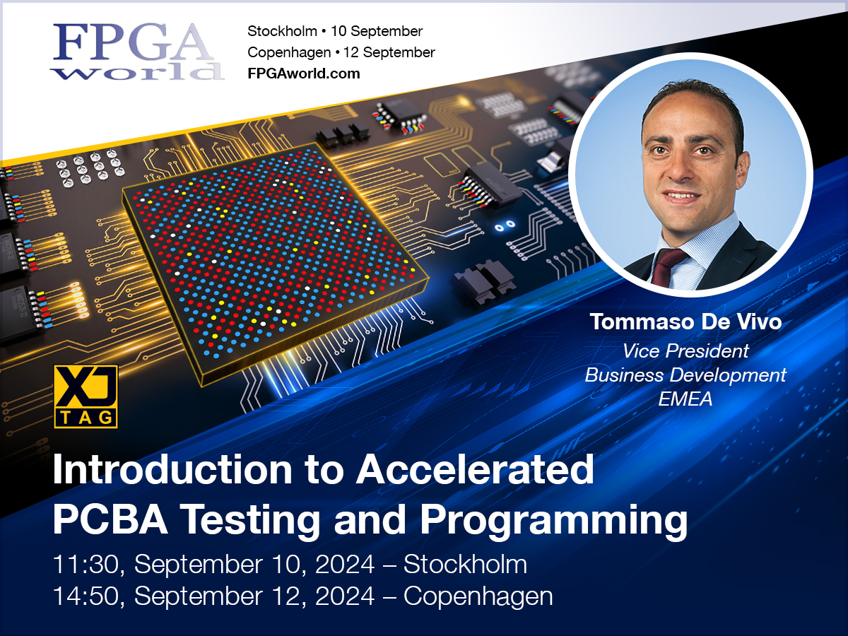 XJTAG Shows the Benefits of Boundary Scan at FPGAworld