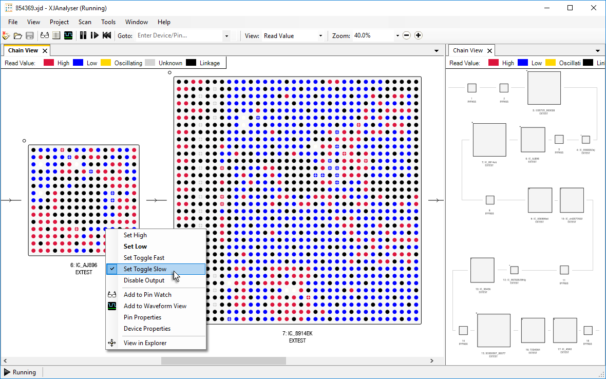 BGA testing in real time using JTAG Boundary Scan - XJTAG