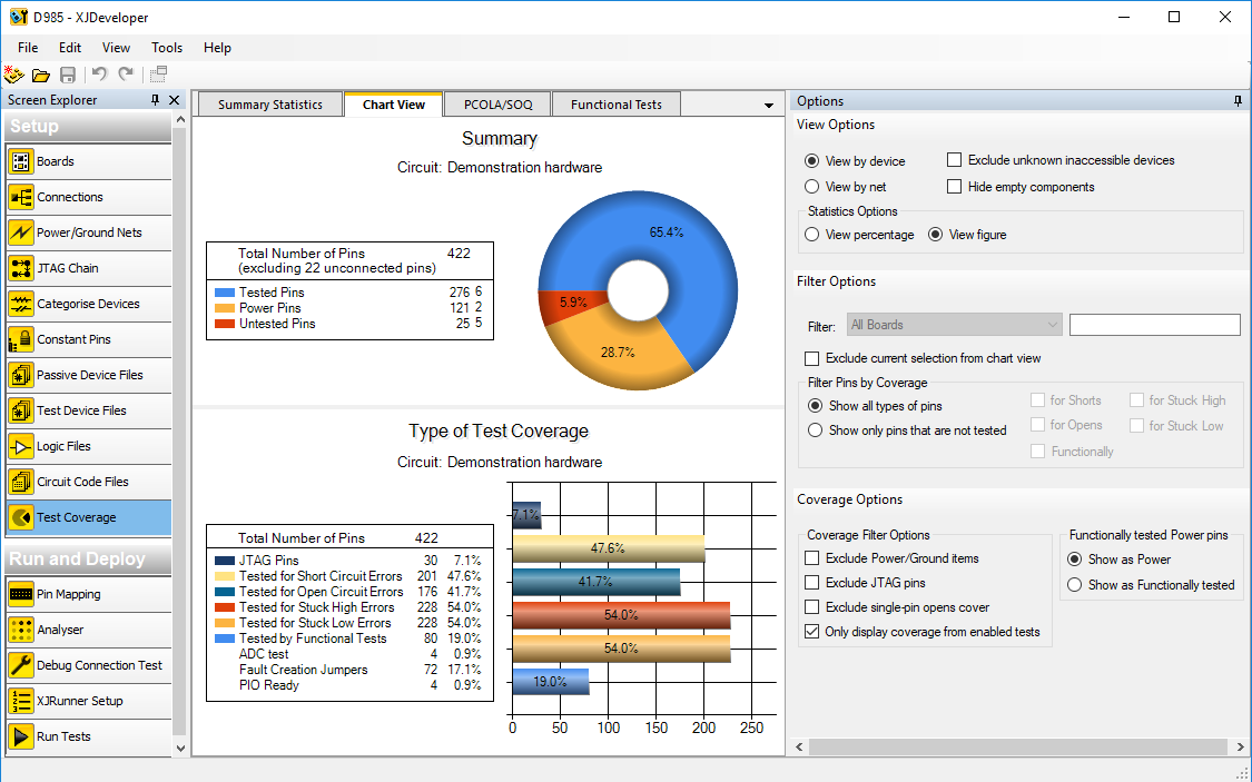 BGA testing in real time using JTAG Boundary Scan - XJTAG